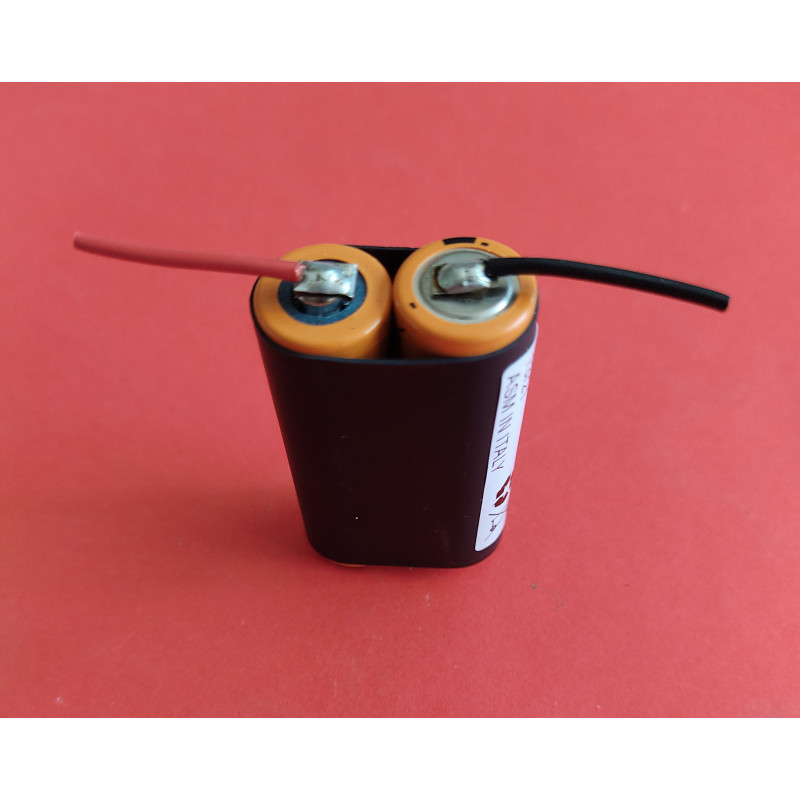 Batteria Telecomando AUTEC 2,4V 2,1Ah Panasonic con cavi liberi ...